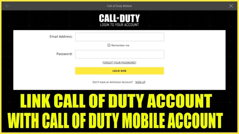 HOW TO LINK CALL OF DUTY ACCOUNT WITH CALL OF DUTY MOBILE ACCOUNT ...